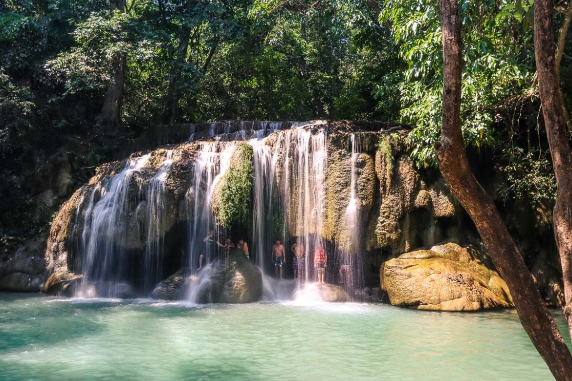 Visiting Erawan Waterfalls, Thailand: 2024 Guide