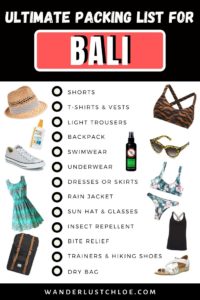What To Wear In Bali - Packing List And Checklist: 2025