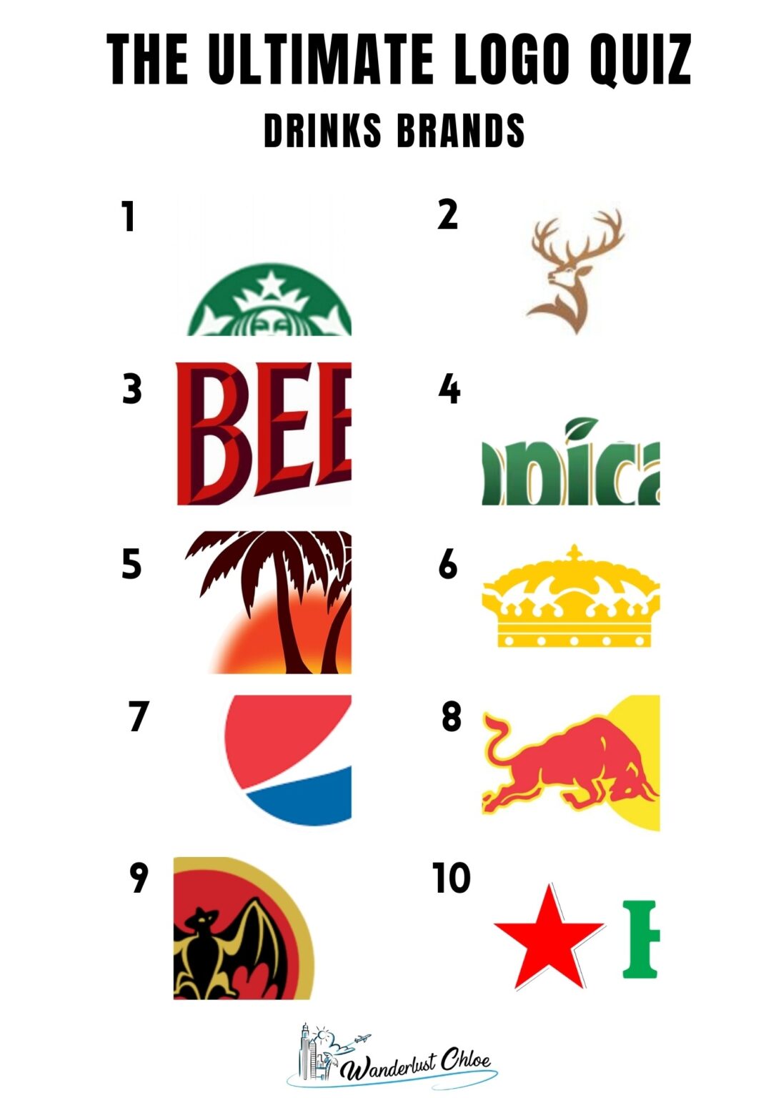 50 Logo Quiz Questions + 5 Fun Printable Picture Rounds: 2025